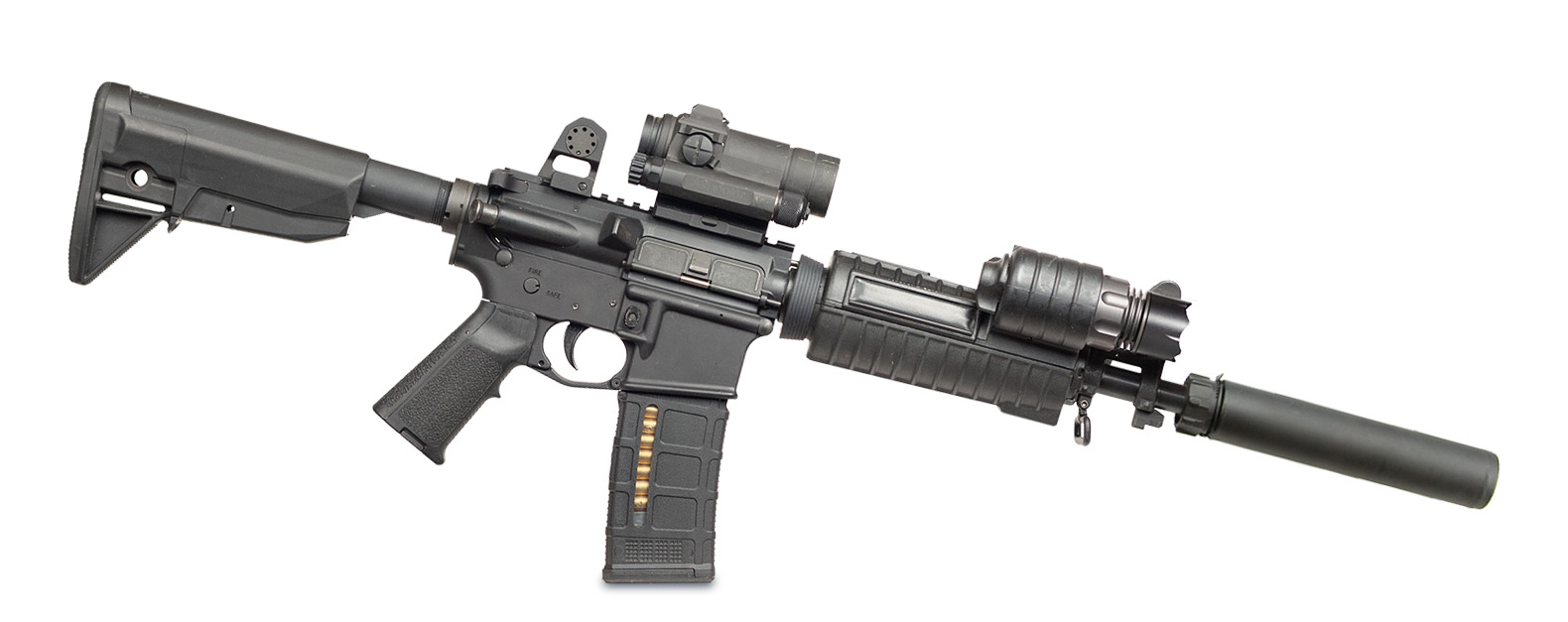 So here's an odd, sorta-throwback 12.5" AR SBR > AR Discussions > AR15.COM